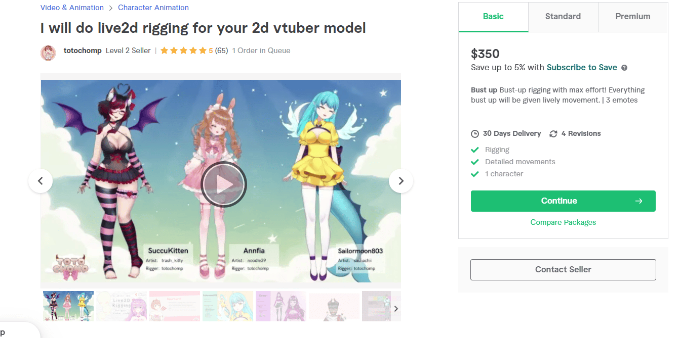 How To Commission a VTuber Model - Dere★Project