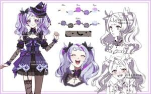 How To Make A VTuber Character Sheet - Dere★Project