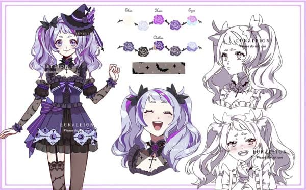 How To Make A VTuber Character Sheet Dere Project