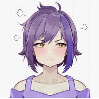 VTuber Facial Expressions For Character Reference Sheet - Dere★Project