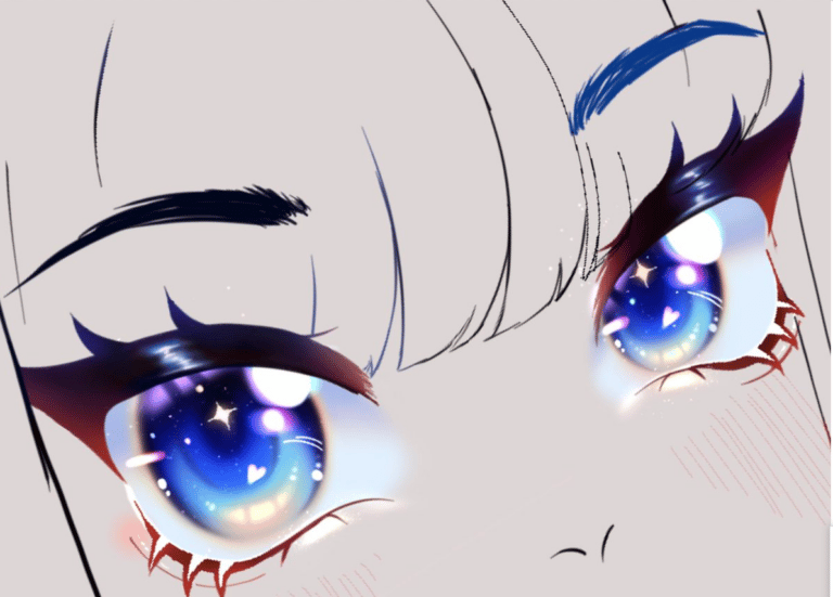 VTuber Eyes Examples For Character Reference Sheet - Dere★Project