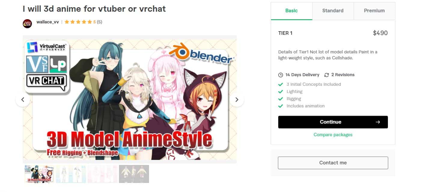 The Complete Guide To VTuber Model Commissions - Dere★Project