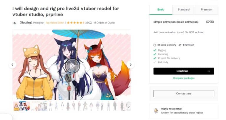 The Complete Guide To VTuber Model Commissions - Dere★Project
